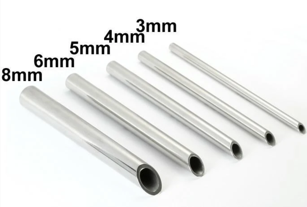 Receiving Tube - Stainless Steel — 5th Avenue Studio Supply