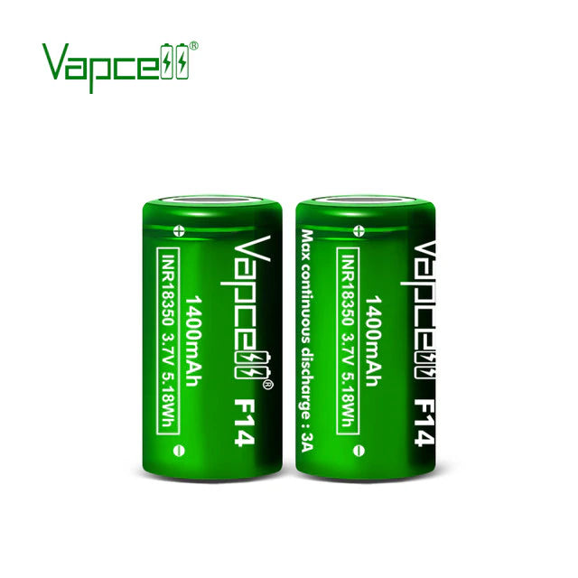 Replacement 18350 Batteries for Musotoku R1 — 5th Avenue Studio Supply